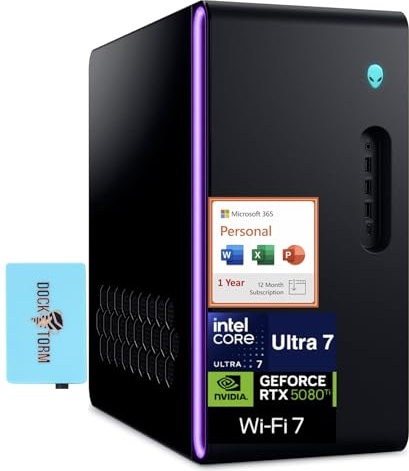 Alienware Aurora ACT1250 AI Gaming PC, RTX 5060, Ultra 7 265F, 32 GB ...